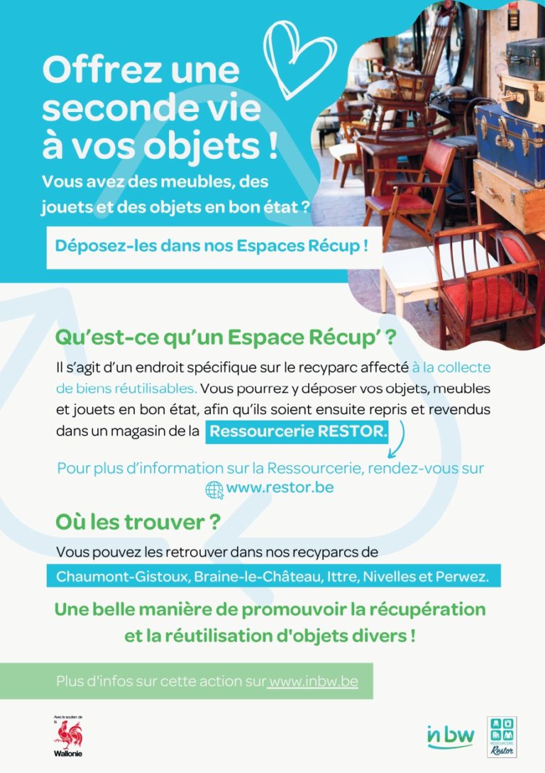 ESPACES RECUP' : OFFREZ UNE SECONDE VIE À VOS OBJETS ! - Maison Du ...
